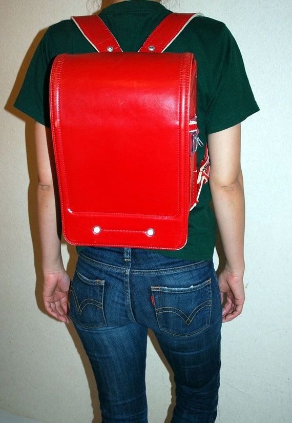 Randoseru backpack, red japanese - Gem