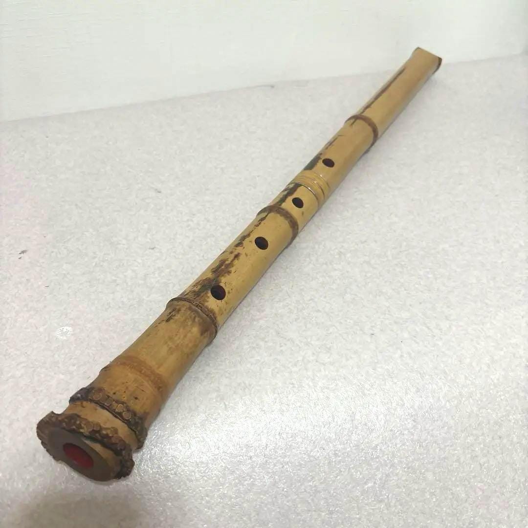 Japanese Instrument Shakuhachi Vertical Bamboo Flute 24nch High Class ...