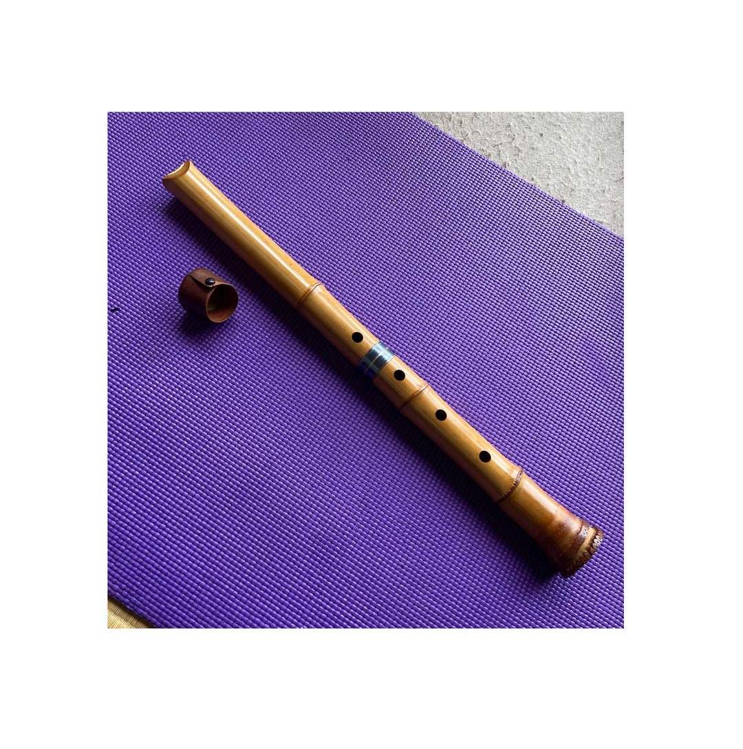 Japanese Instrument Shakuhachi Vertical Bamboo Flute 21inch High Class ...
