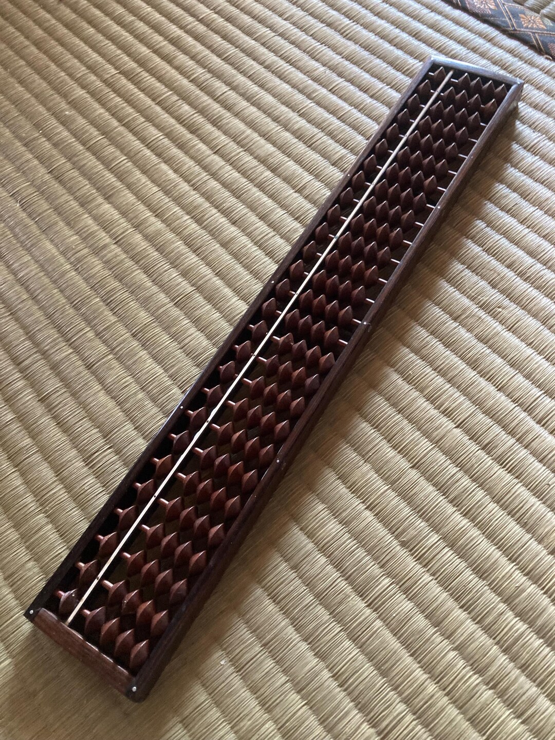 Vintage Japanese Soroban Abacus 383mm Long - Etsy