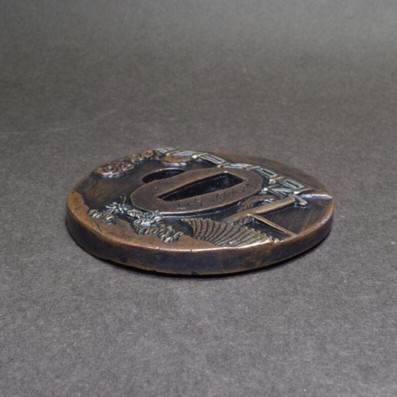 Tsuba Samurai Sword Guard Koshirae Katana Wakizashi - Etsy UK