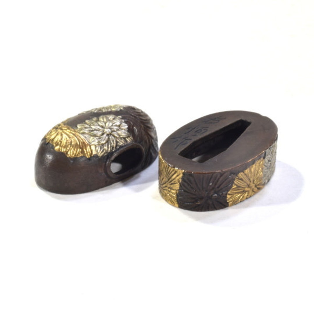 Fuchi, Samurai Sword, Sword Guard, Fuchi Sword, Koshirae, Katana ...