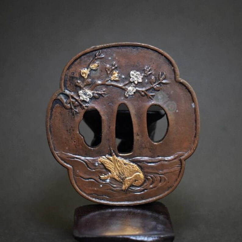 Katana Parts TSUBA Sword Fittings Hand Guard Koshirae - Etsy