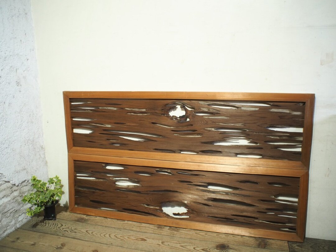 Japanese Ranma, Transom Window, Wooden Carving, Ranma, Openwork Screen ...