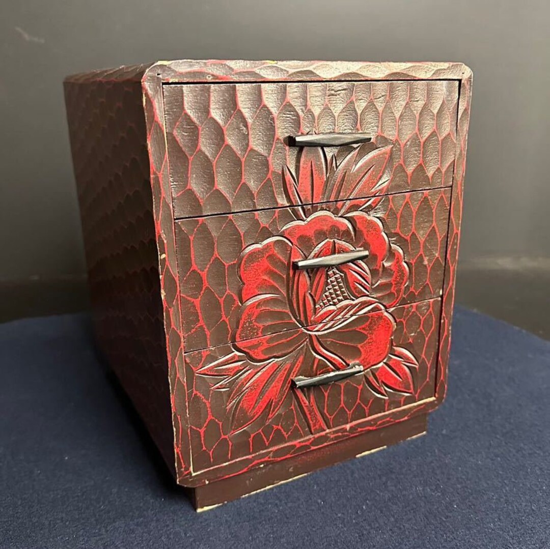 Japanese Chest, Antique Chest, Japanese Tansu, Dansu, Handmade Storage ...