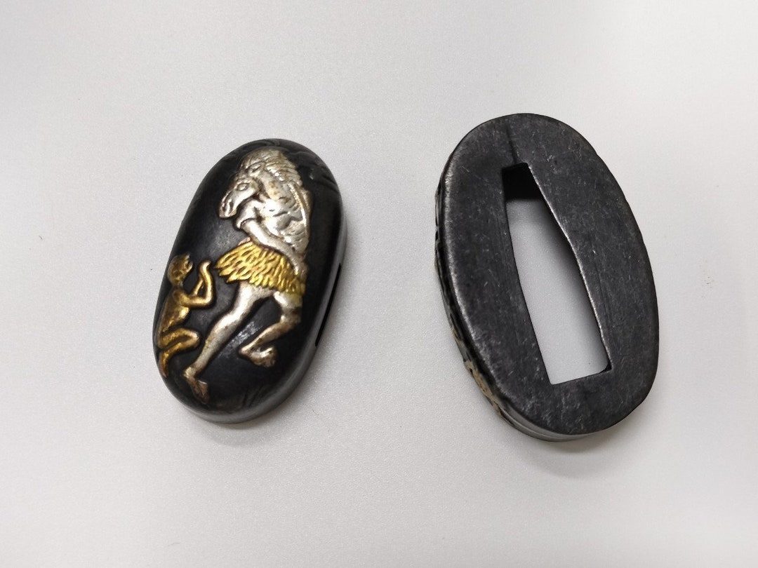 Fuchi, Samurai Sword, Sword Guard, Fuchi Sword, Koshirae, Katana ...