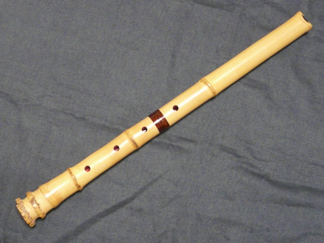 Japanese Instrument Shakuhachi 25.5inch Vertical Bamboo Flute - Etsy