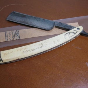 Japanese Vintage Straight Razor Kamisori - Etsy