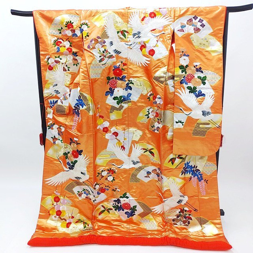 Uchikake Kimono, Wedding Kimono, Japanese Kimono Robe, Japanese ...