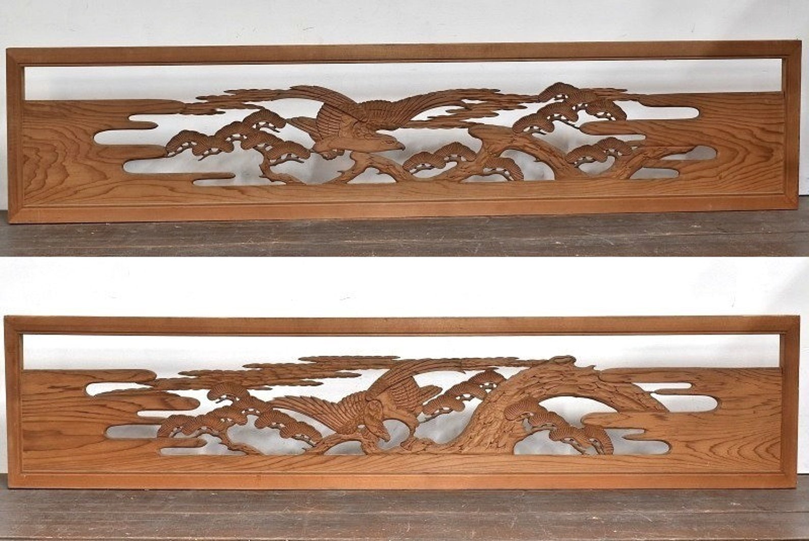 Japanese Ranma Transom Window Wooden Carving Ranma - Etsy