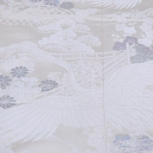 Uchikake Kimono, White Wedding Kimono, Japanese Kimono Robe, Japanese ...