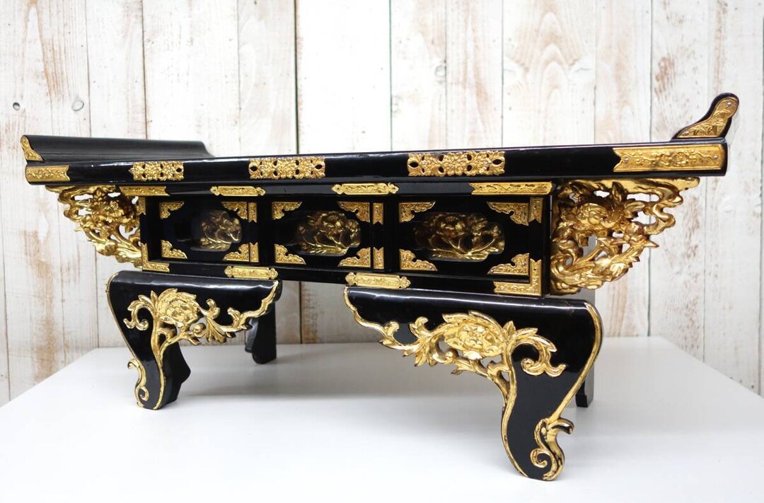Buddhist Table, Buddhist Altar, Buddhist Wood Stand, Kyozukue ...