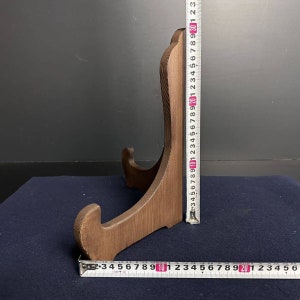 Japanese Vintage Wood Rack Display Stand for Plate Lot of 5, Dish ...