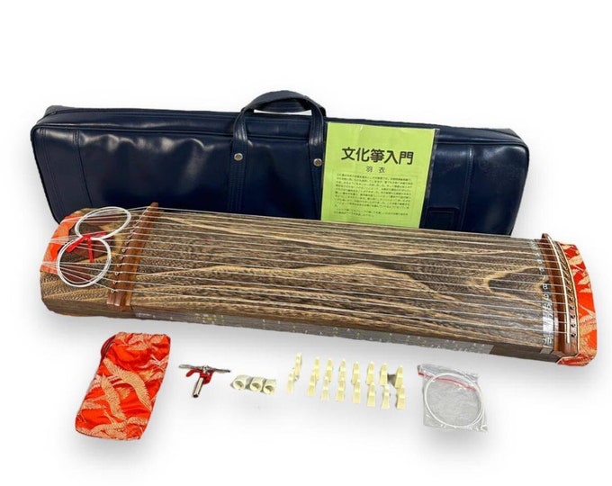 Mini Koto Japanese Instruments High Class 13 Strings Zenon Brand - Etsy