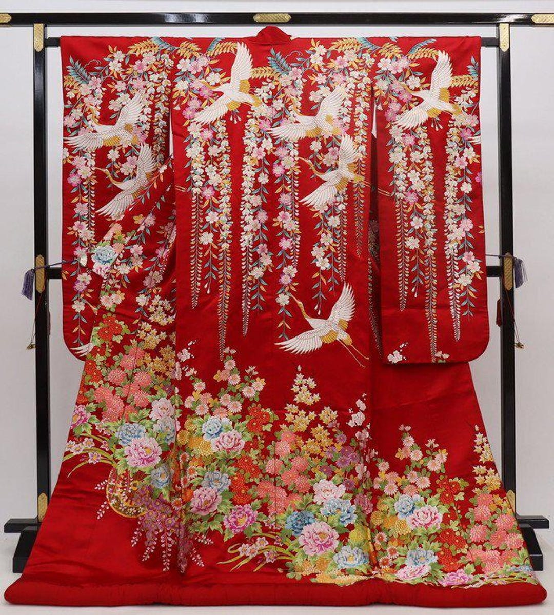 Uchikake Kimono, Wedding Kimono, Japanese Kimono Robe, Japanese ...