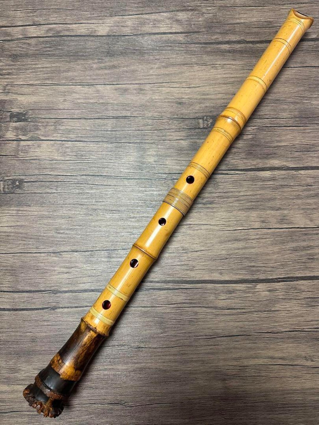 Japanese Instrument Shakuhachi Vertical Bamboo Flute 25.5inch - Etsy
