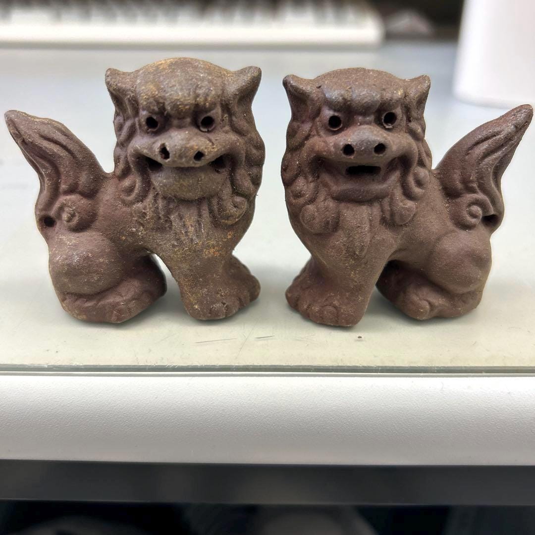 Shisa Side Standing Guardian Lion From Okinawa Ryukyu Japan Traditional ...