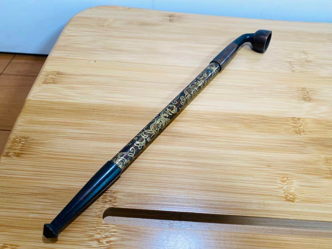 11inch Long Vintage Japanese Kiseru Smoking Pipe Tabako VTG - Etsy