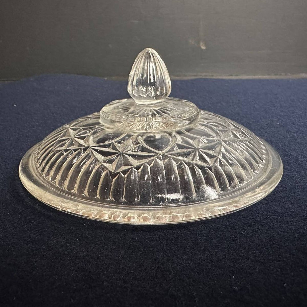 Antique Glass Lid Paper Weight Jar Top Vtg Japanese Art Sugar Pot - Etsy