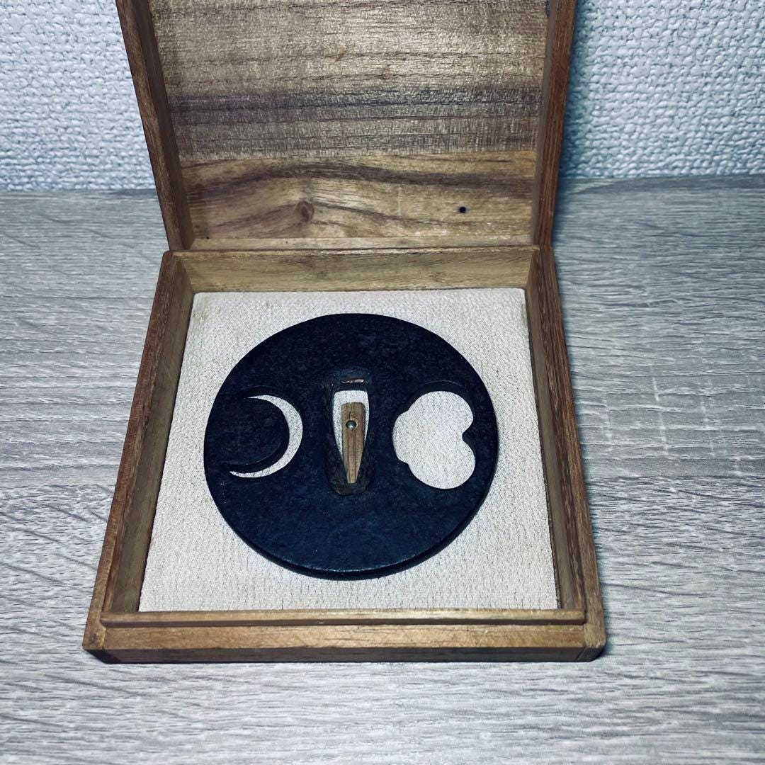 TSUBA, Samurai Sword, Sword Guard, Wave, Koshirae, Katana, Wakizashi ...