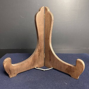 Japanese Vintage Wood Rack Display Stand for Plate Lot of 5, Dish ...