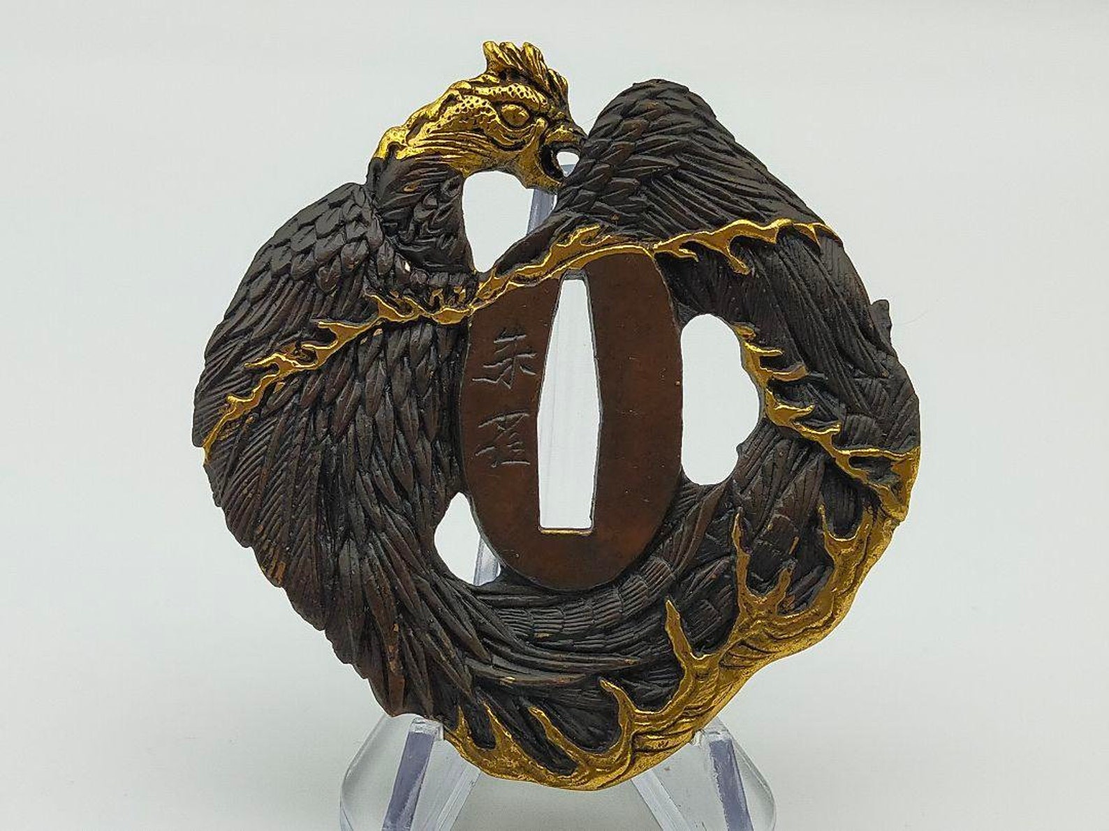 TSUBA Samurai Sword Sword Guard Wave Koshirae Katana - Etsy