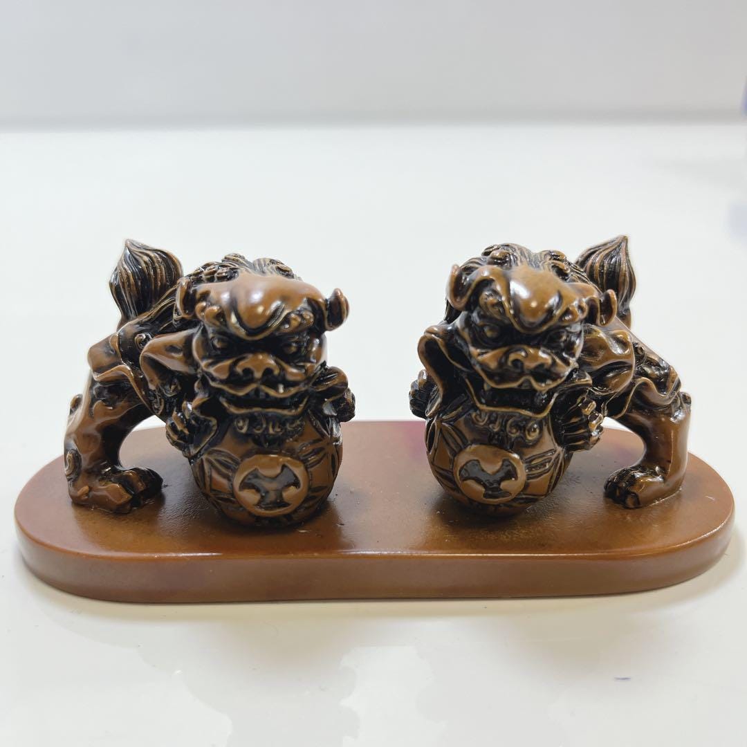 Shisa Side Standing Guardian Lion From Okinawa Ryukyu Japan Traditional ...
