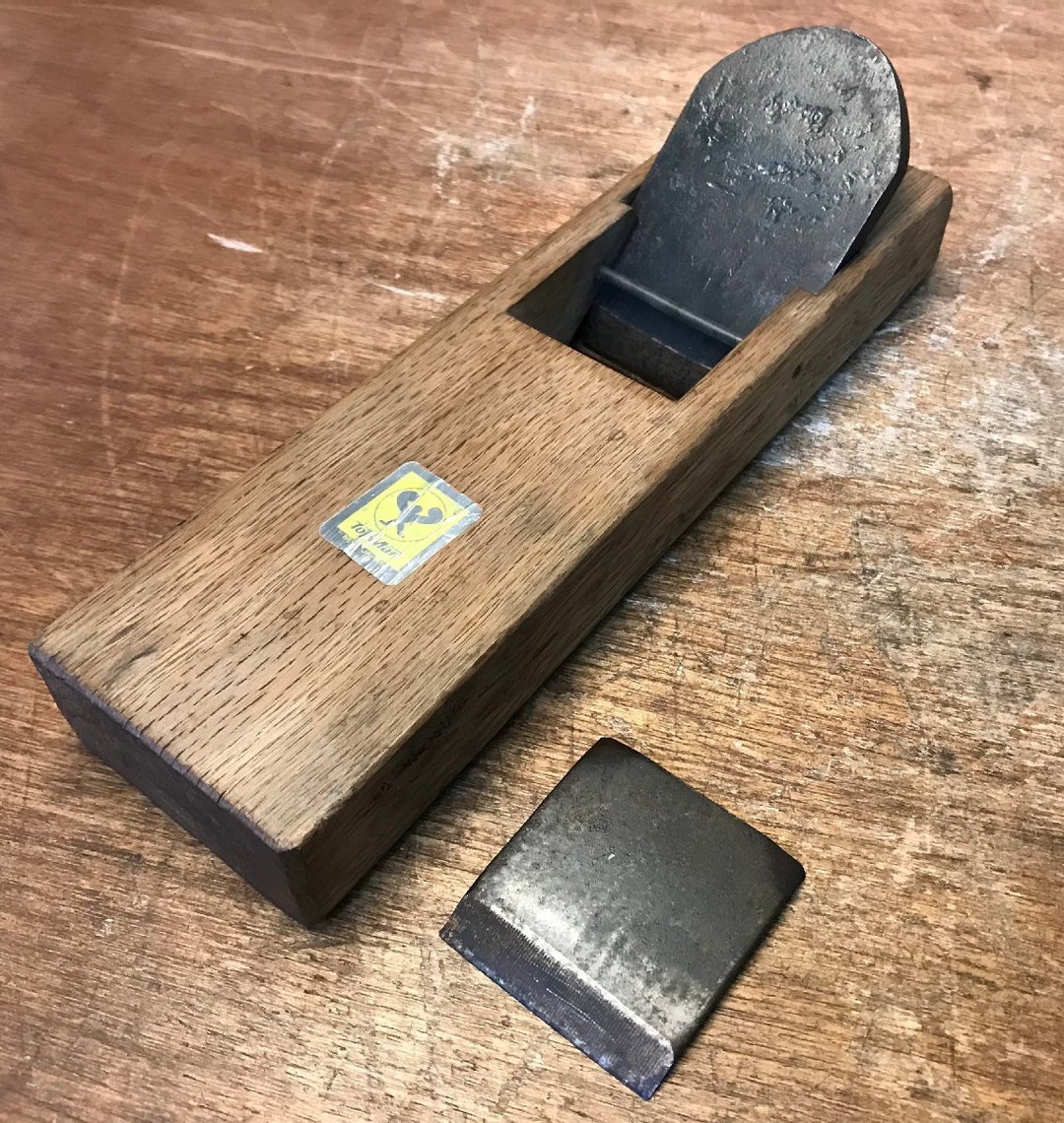 Japanese Antique Wood Planer With Sign Carpenter Tool Blade - Etsy