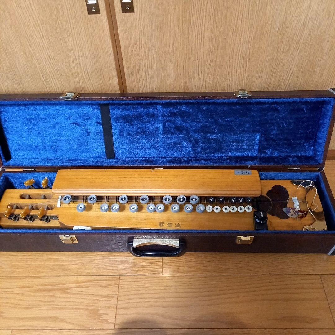 Japanese Harp Taishogoto Instruments High Class With Case - Etsy
