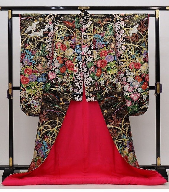 Uchikake Kimono, Wedding Kimono, Japanese Kimono Robe… - Gem