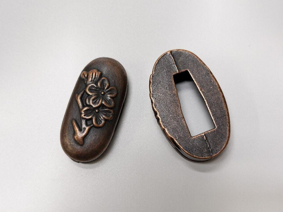 Fuchi, Samurai Sword, Sword Guard, Fuchi Sword, Koshirae, Katana ...