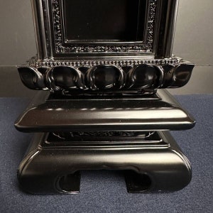 Buddhist Alter Japanese Room Shrine Black Tile Memorial Prayer Temple ...