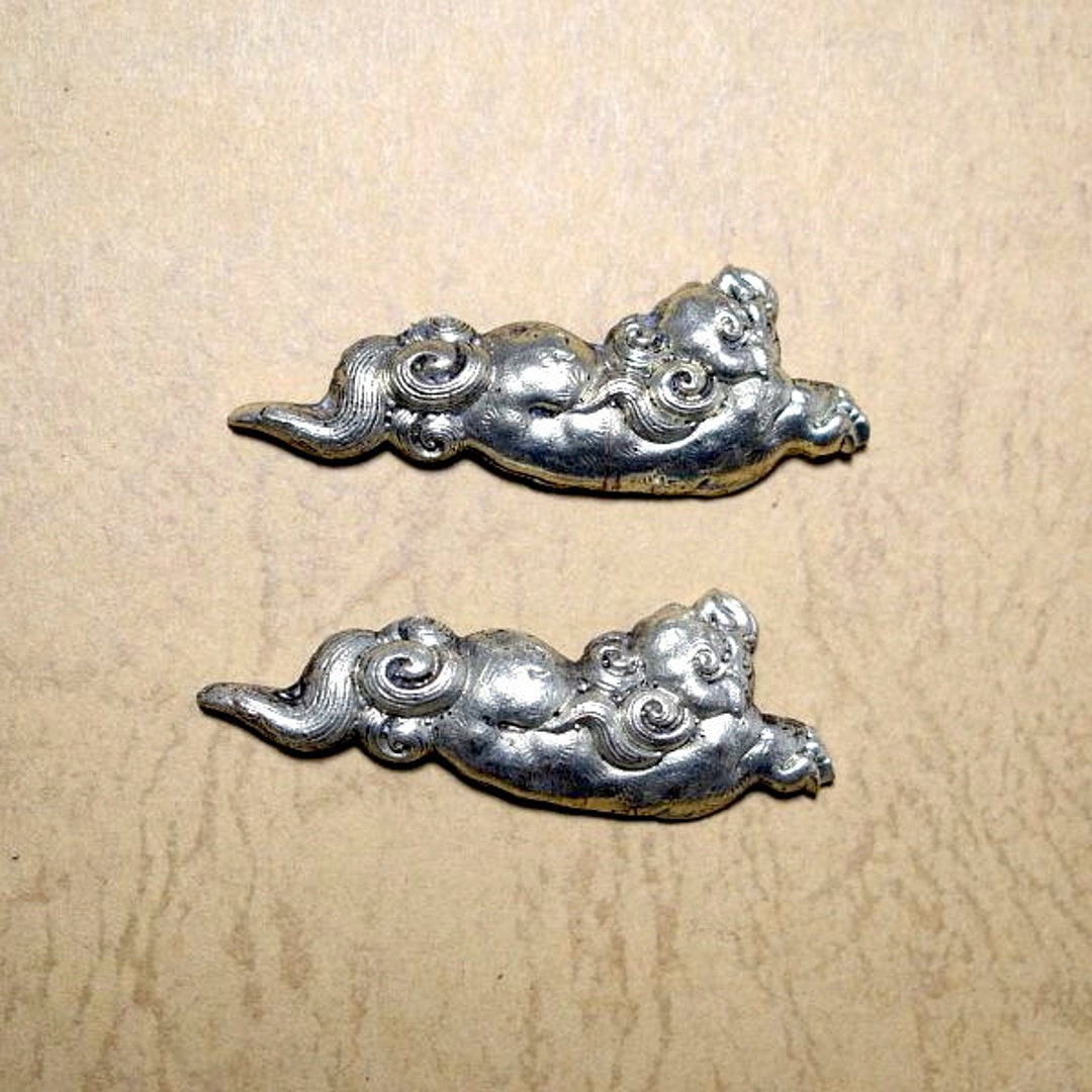 Menuki, Decorative Hilt, Samurai Sword, Sword Guard, Wave, Koshirae ...