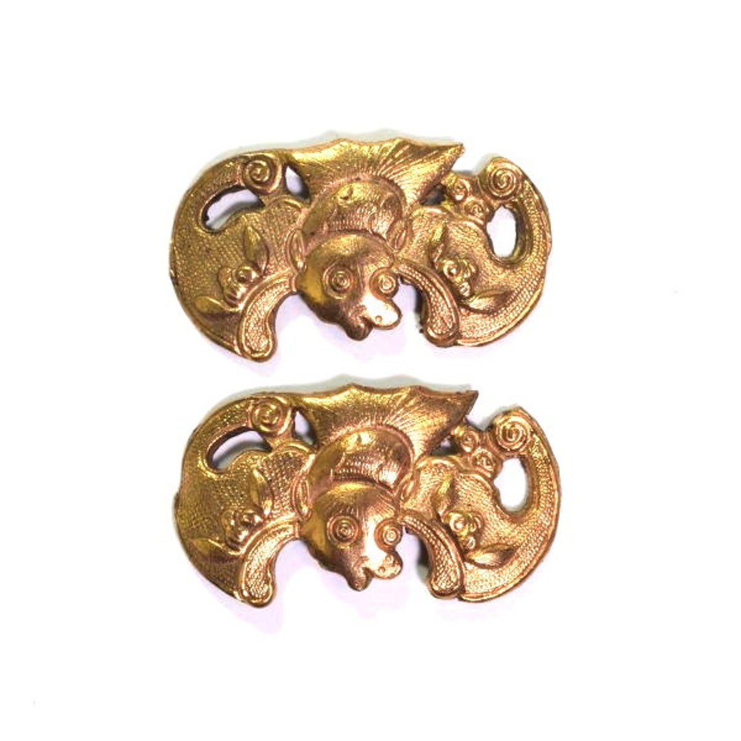 Menuki, Japanese Sword Menuki, Antique Menuki, Decorative Hilt, Sword ...