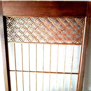 Japanese Ranma, Transom Window, Wooden Carving, Ranma, Openwork Screen ...