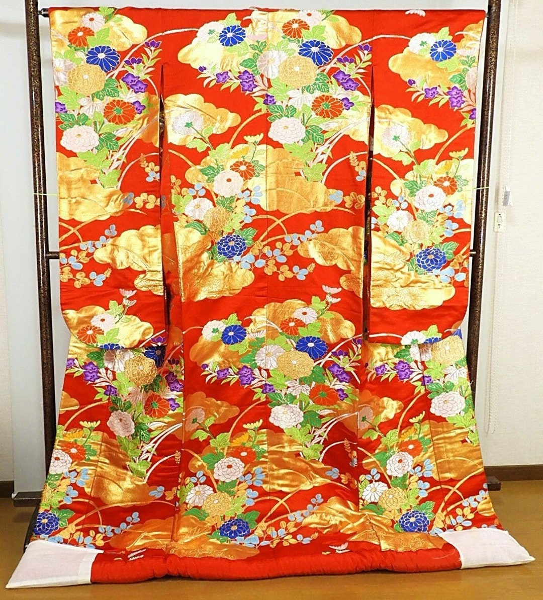 Uchikake Kimono, Wedding Kimono, Japanese Kimono Robe, Japanese ...