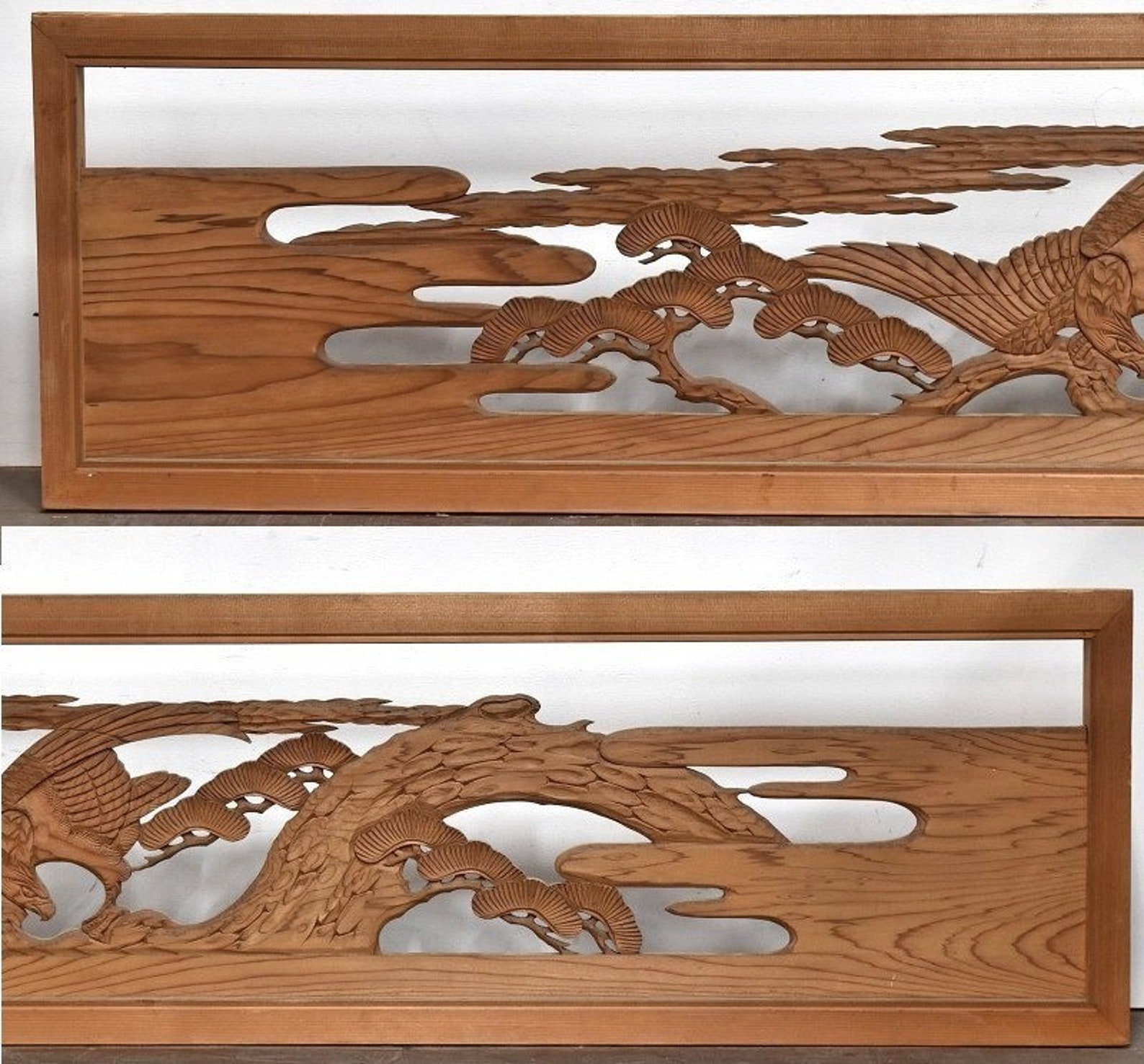 Japanese Ranma Transom Window Wooden Carving Ranma - Etsy