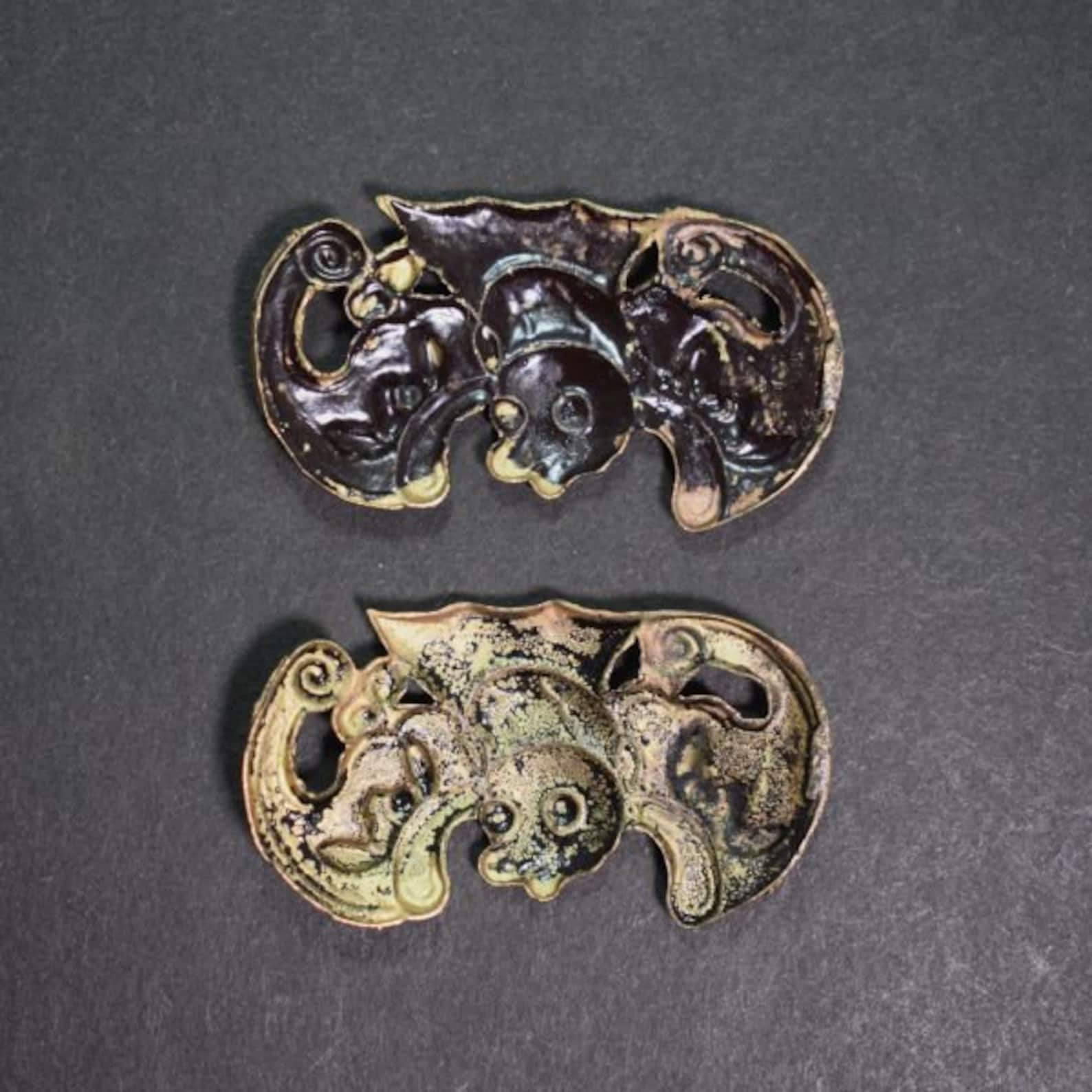 Menuki Japanese Sword Menuki Antique Menuki Decorative - Etsy