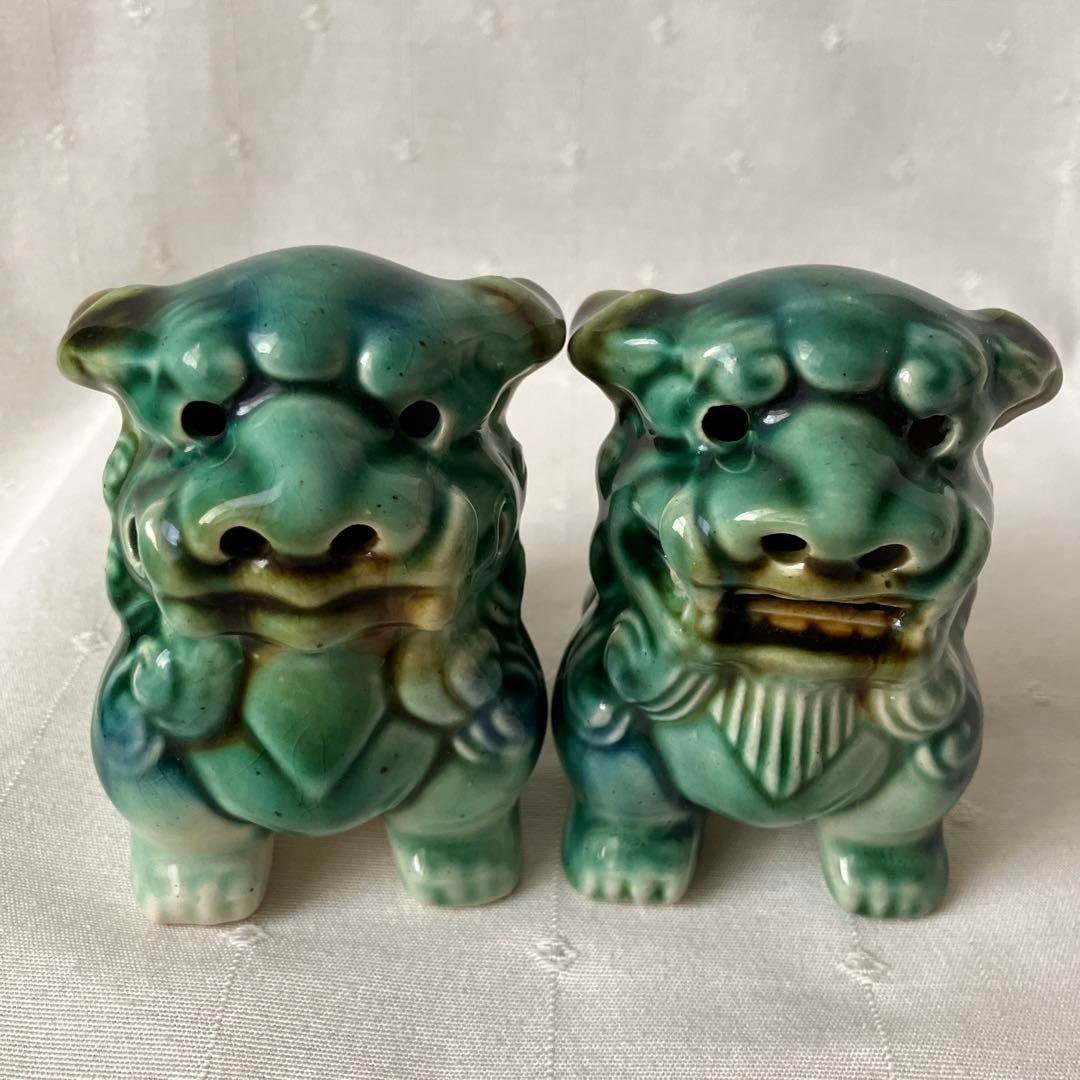 Shisa Side Standing Guardian Lion From Okinawa Ryukyu Japan Traditional ...