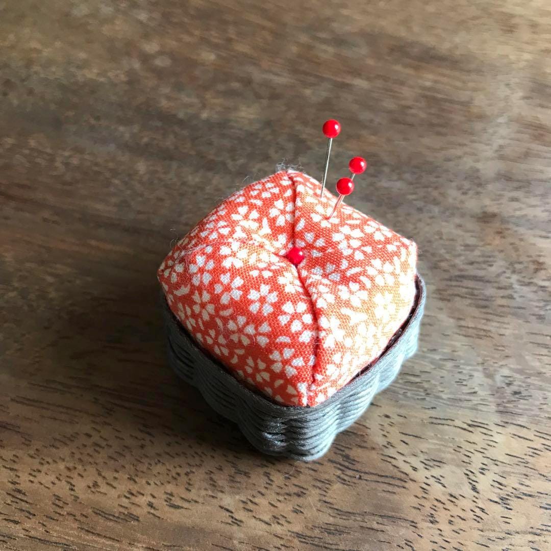 Japanese Sewing Handicraft Tool Pin Cushion Holder Handmade - Etsy