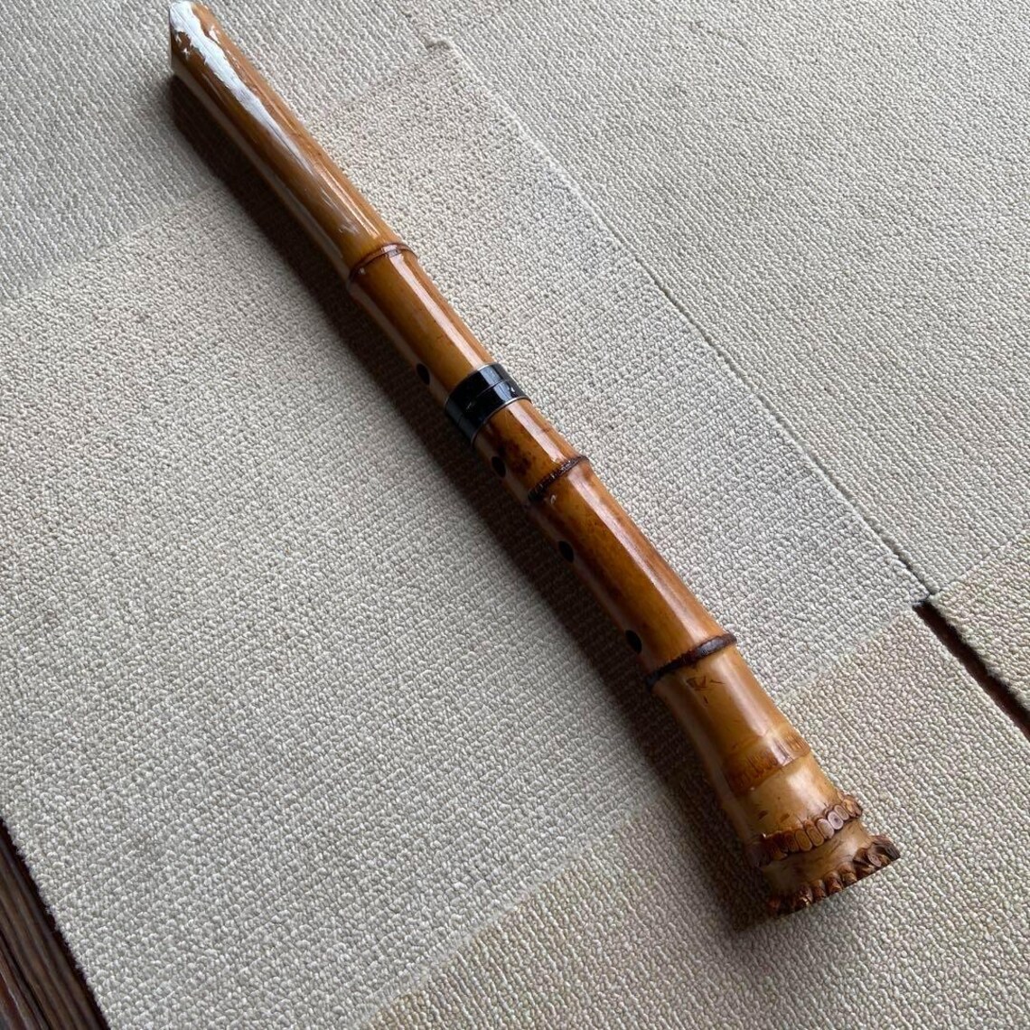 Japanese Instrument Shakuhachi Vertical Bamboo Flute 21inch High Class ...