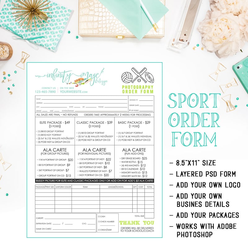 Photography Forms - Etsy