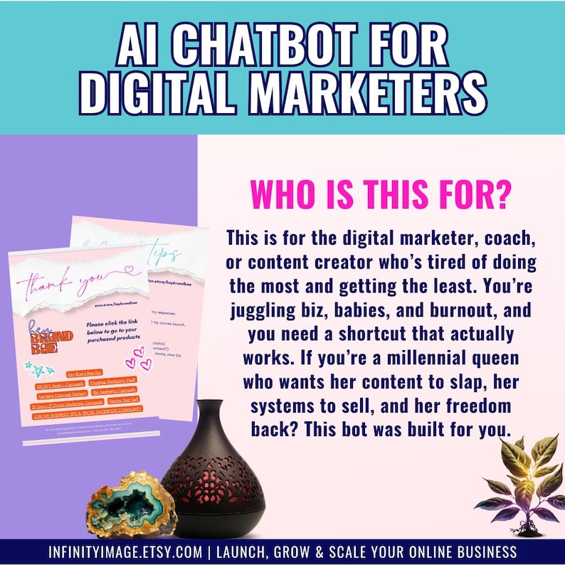 AI Custom-trained Chatbot for Digital Marketers | Passive Income System ...