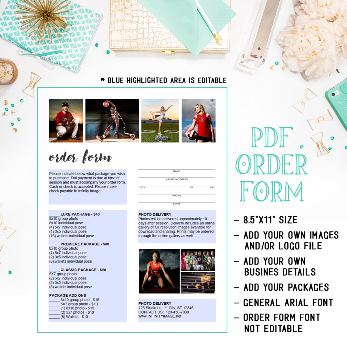 PDF - Dance - Sports - School - Pre-school - Daycare Photography Sales ...