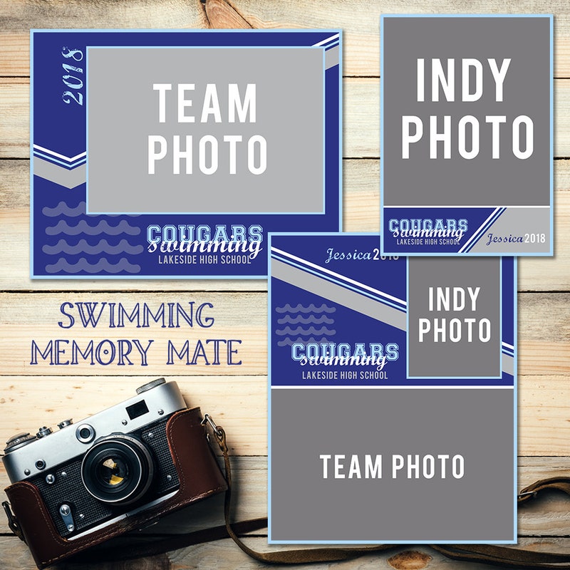 Swimming Photo Collage - Etsy