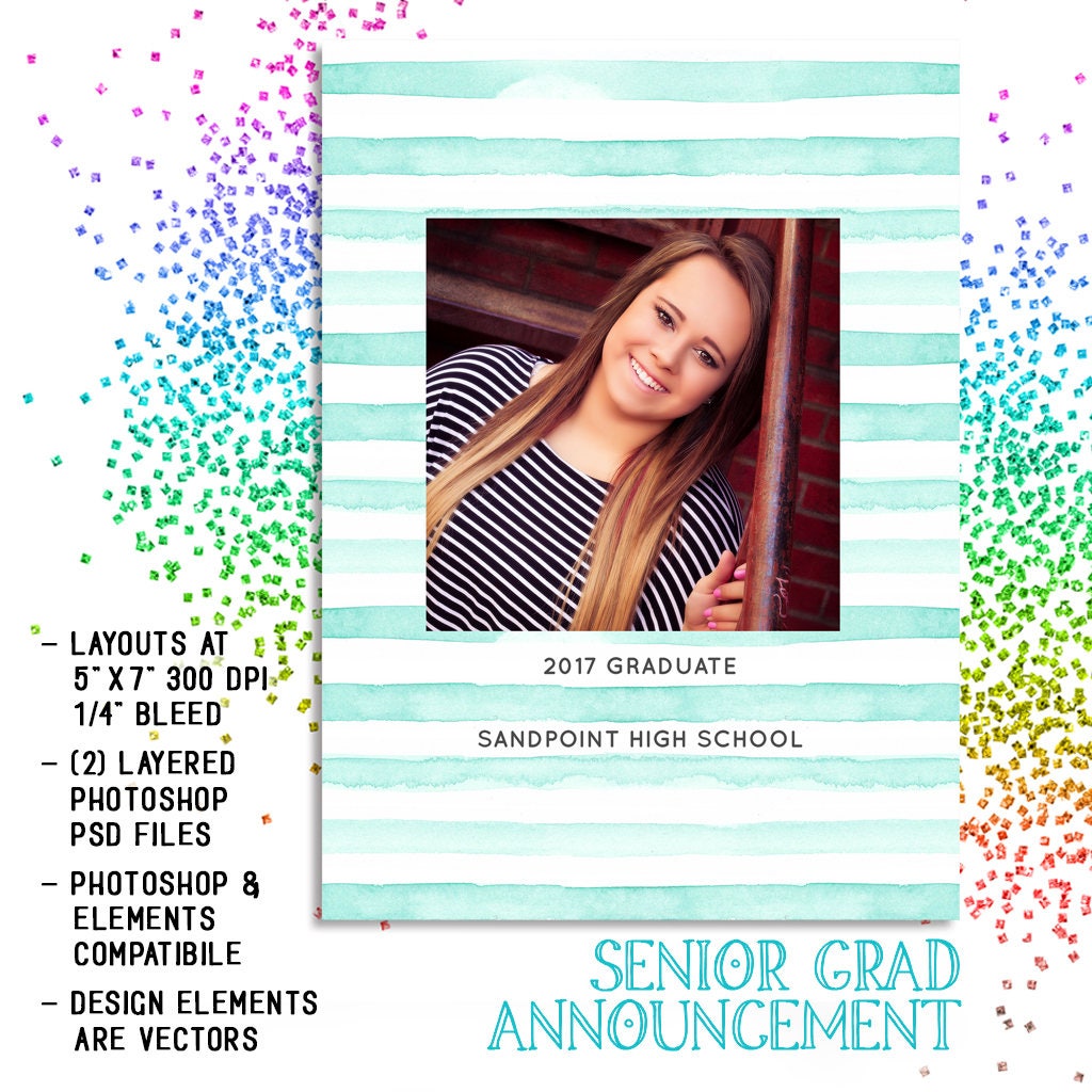 Paper & Party Supplies Design & Templates Photography Studio Senior ...