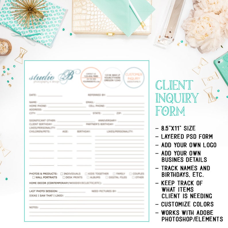 Child & Family Portrait Photography Inquiry Form Available for ...