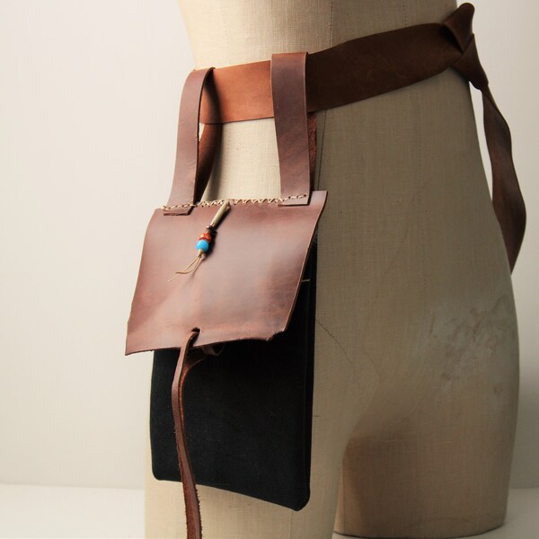 Leather Satchel Medieval - Etsy