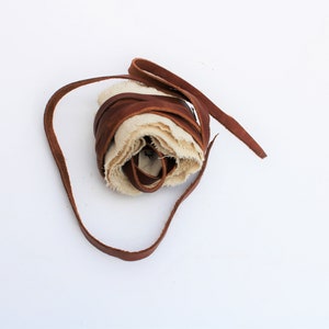 Distressed Undyed Cotton Hand Wraps, Primitive Leather Fist Wraps ...