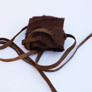 Distressed Brown Cotton Hand Wraps Primitive Leather Fist - Etsy